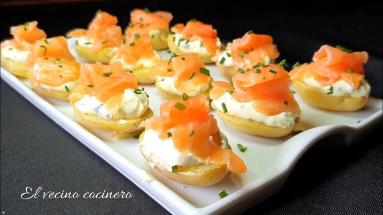Delicioso Canapé de Salmón Ahumado con Queso Philadelphia: Receta Fácil ...