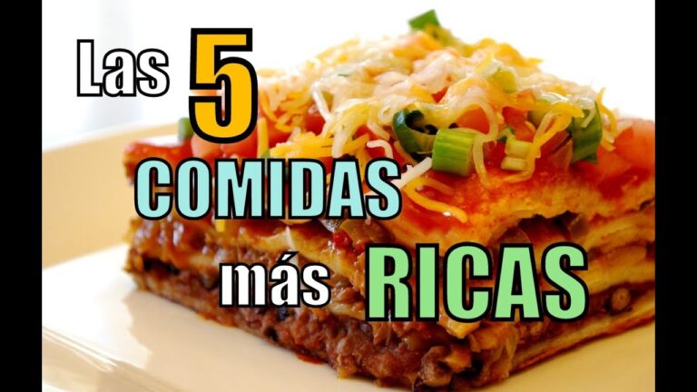 Descubre la Comida Más Rica del Mundo: Sabores que Deleitan los ...