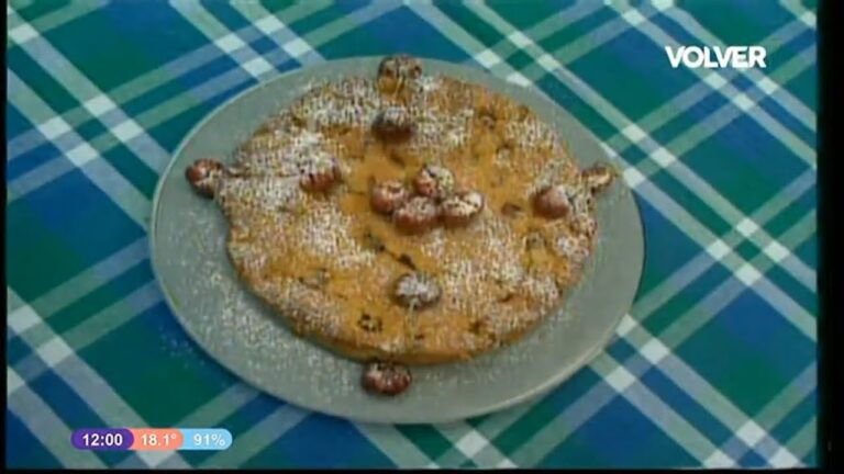 Receta Fácil de Tarta de Cerezas de Eva Arguiñano: Deliciosa y Rápida ...